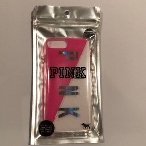 PINK Victoria's Secret Accessories | Vs Pink 3d Glitter Iphone X Pink ...